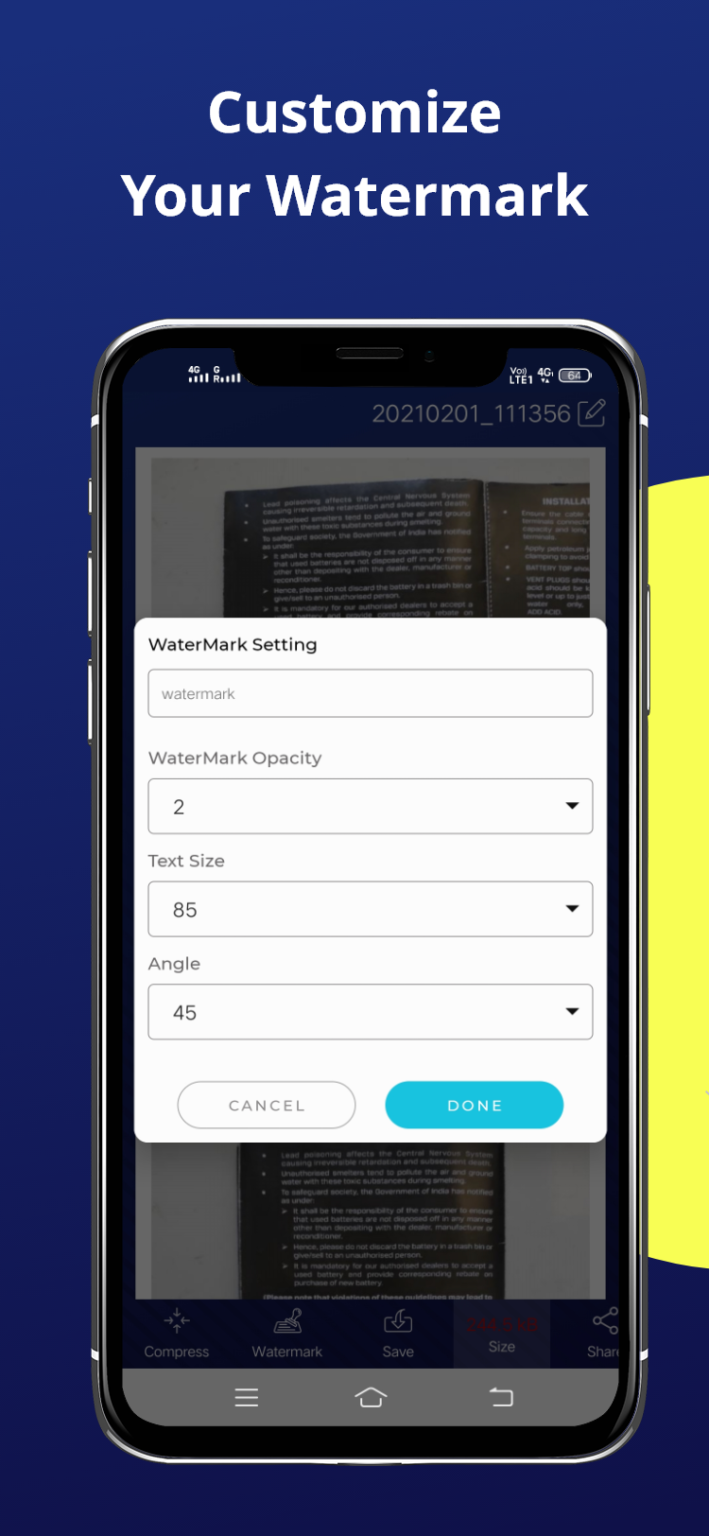 DSC: Document Scanner & PDF Creator | Camera Scanner App